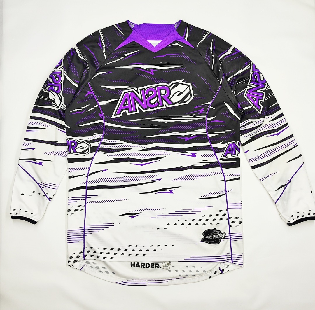 D ANSWER James Stewart motocross jersey with padded elbow, Men's ...