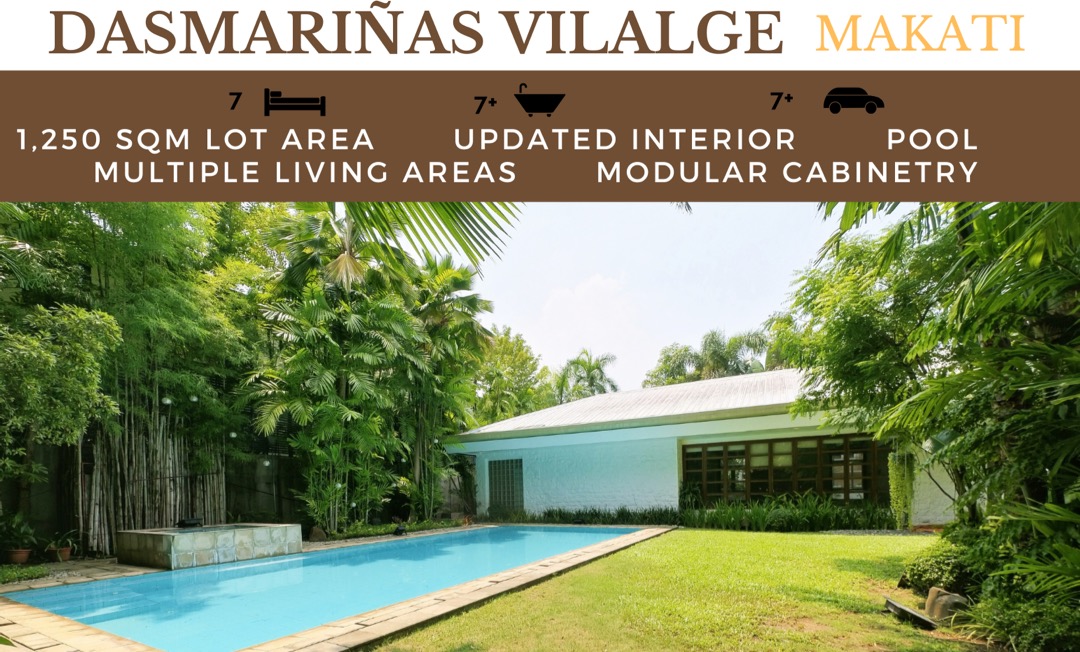 Dasmariñas Village Makati For Rent Lease 7BR Big Updated Interiors ...