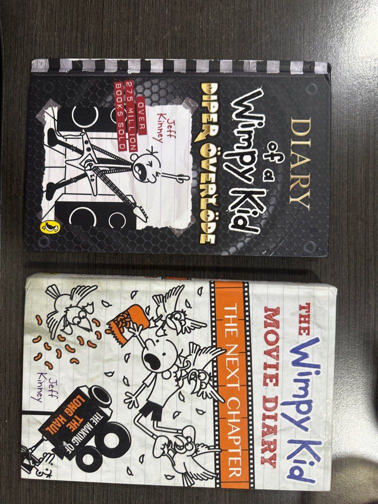 Book Diary of a Wimpy Kid Diper Overload and The next Chapter HardCover ...