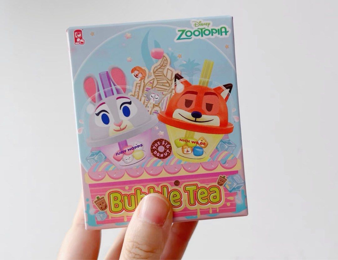 DISNEY ZOOTOPIA BUBBLE TEA 宇圆奶条 / FULL SET / SINGLE BLIND BOX / ABLE TO ...