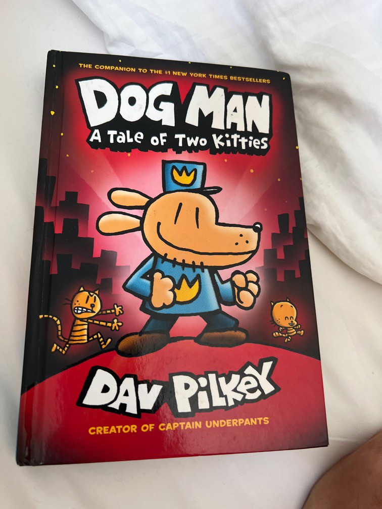 Dogman A tale of two kitties hardback, 興趣及遊戲, 書本 & 文具, 兒童書籍 - Carousell