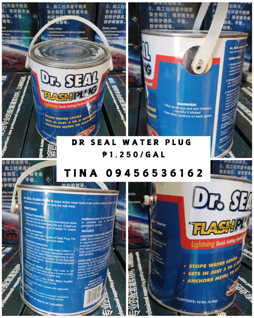 Dr Seal water plug, Commercial & Industrial, Construction & Building ...
