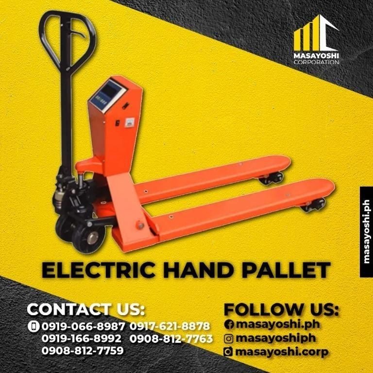 Electric Hand Pallet | Pallet Pump | Pallet Truck | Powered Pallet Jack ...