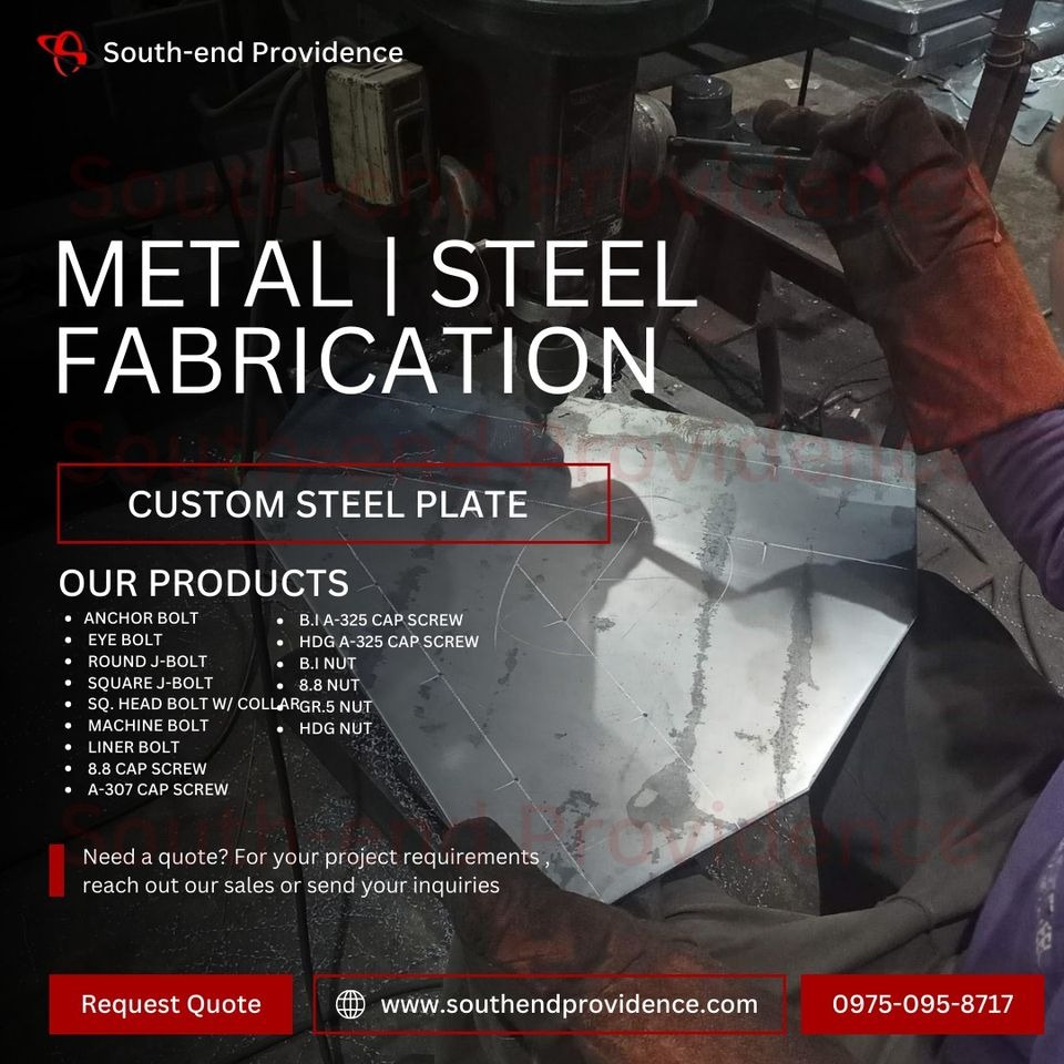 Fabricated Metal Round Plate / Stiffener and MS Plate / Base Plate ...