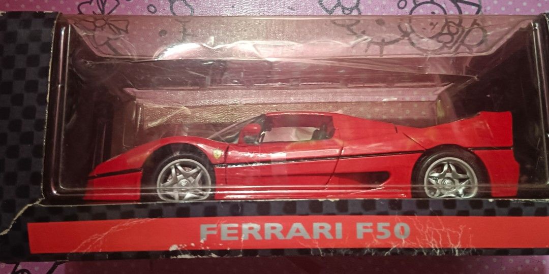 Ferrari f50 shell 1/18 scale, Hobbies & Toys, Toys & Games on Carousell