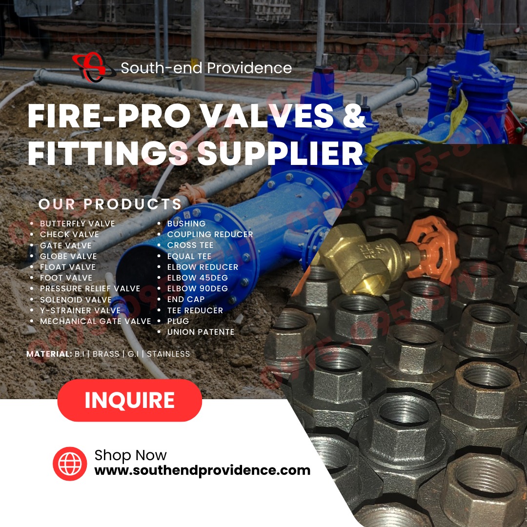 Firepro Fittings / GI Union Patente / GI Elbow / GI Tee / Kitz Ball ...