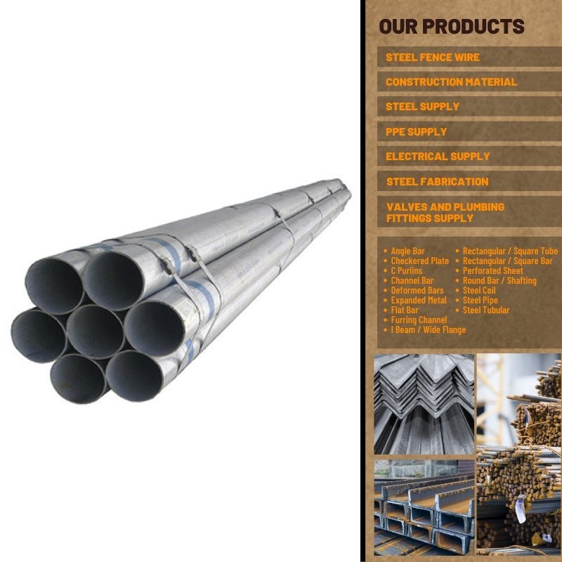 GI Pipe S20/S40 / 6" x 128kg x 6 mtrs Pipe / Steel Pipe, Commercial ...