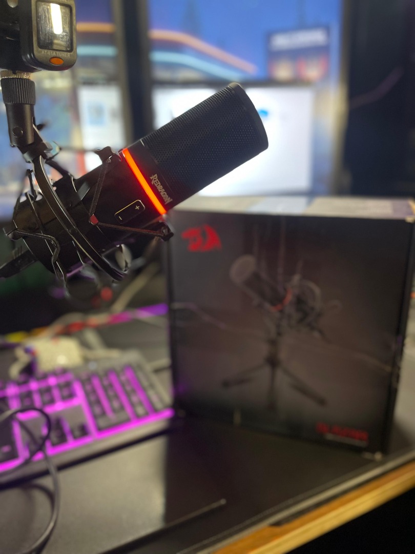 GM300 - REDRAGON Blazar Microphone, Audio, Microphones on Carousell
