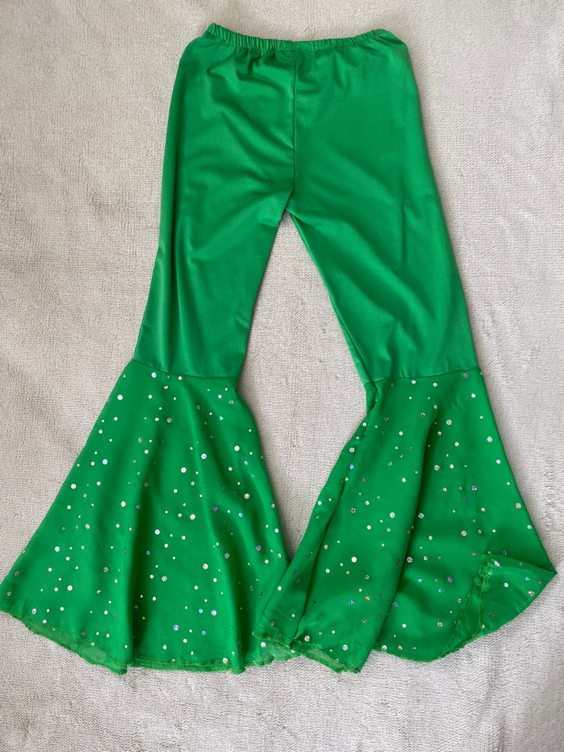 Green Bell Bottom Costume Pants for Kids, Babies & Kids, Babies & Kids ...