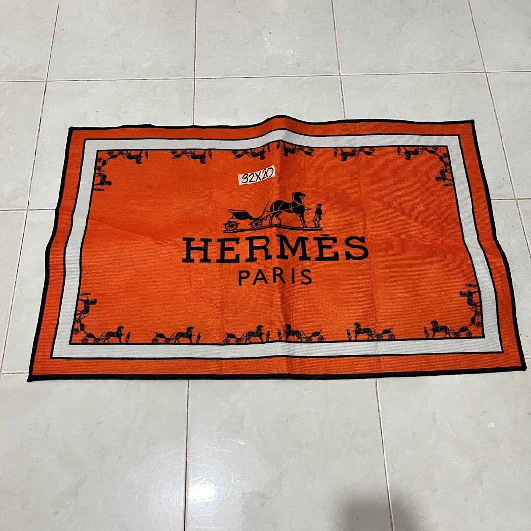 Hermes Rubber Mat, Furniture & Home Living, Home Decor, Carpets, Mats ...