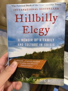Hillbilly Elegy by J.D. Vance, Hobbies & Toys, Books & Magazines ...