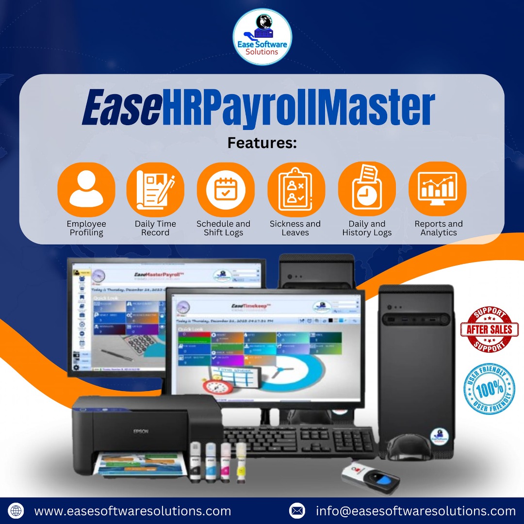 HR PAYROLL SYSTEM WITH HID FINGERPRINT SCANNER, Computers & Tech ...