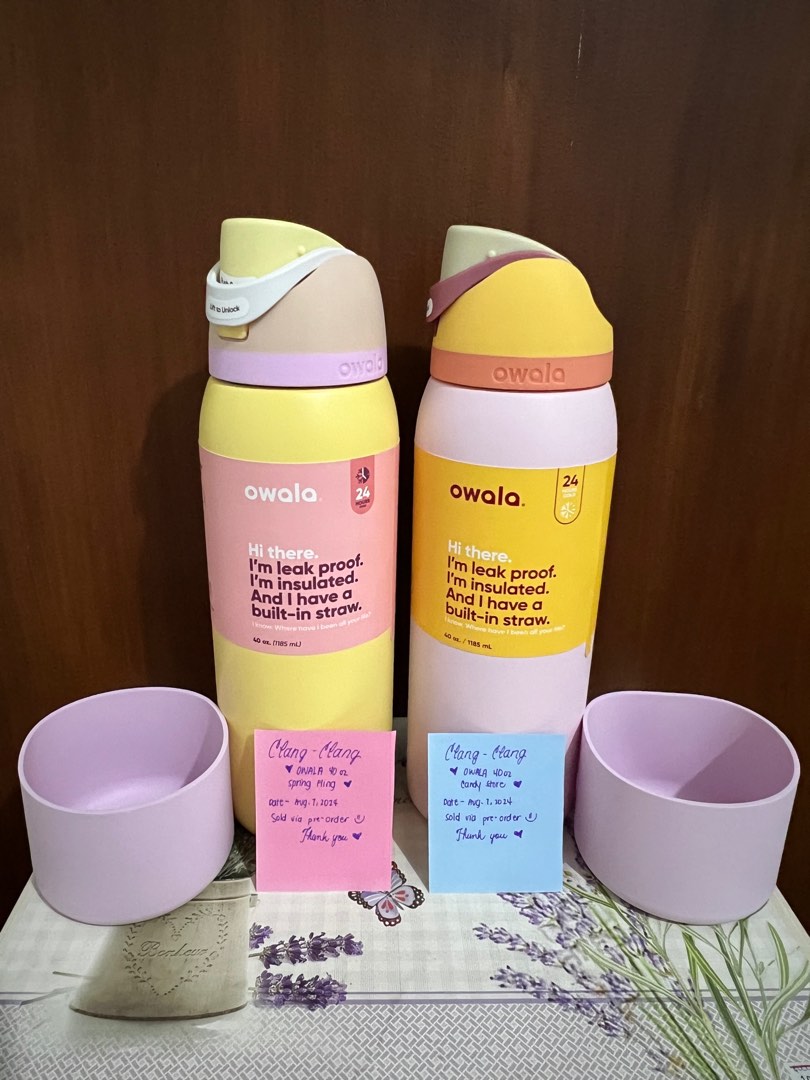 IJ Orders - Owala 40oz in Candy Store & Spring Fling with 2 pcs Alwenid ...