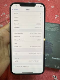 iphone 12 promax 128gb, Mobile Phones & Gadgets, Mobile Phones, iPhone ...