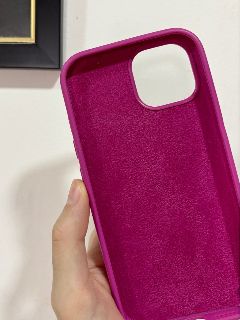 IPHONE 15 PINK SILICONE CASING, Mobile Phones & Gadgets, Mobile ...