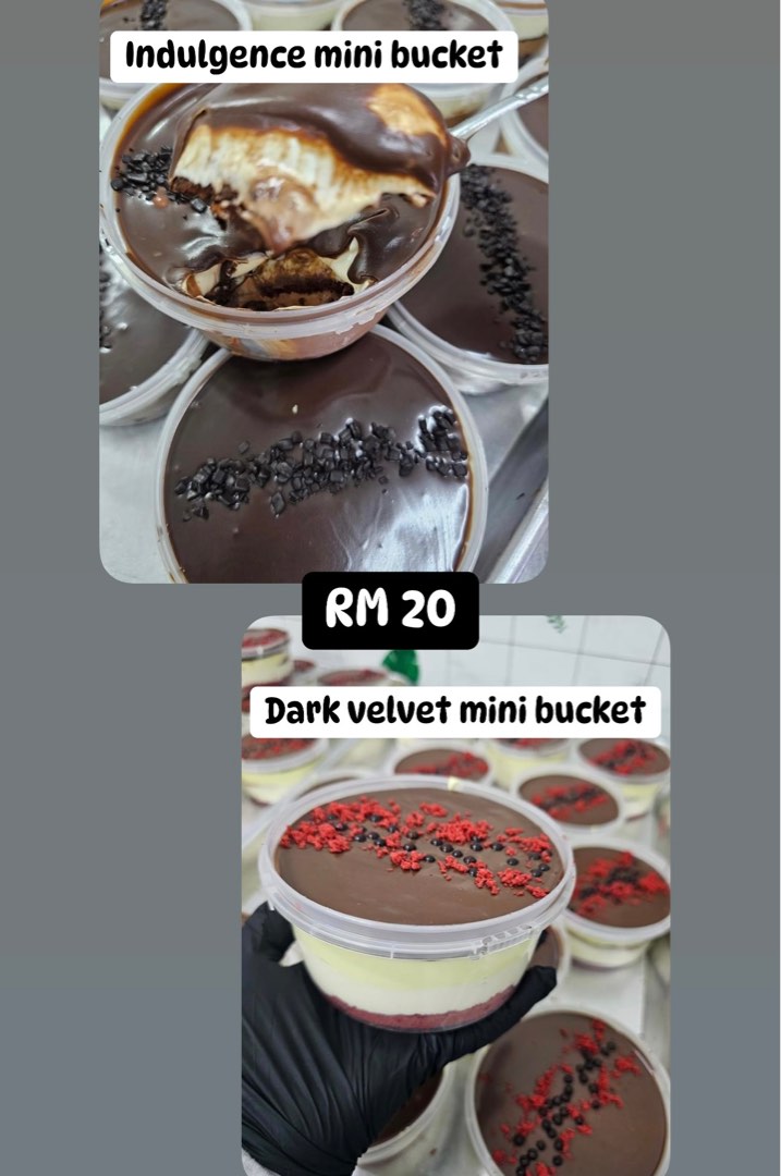 Kek bucket azlina ina, Food & Drinks, Homemade Bakes on Carousell