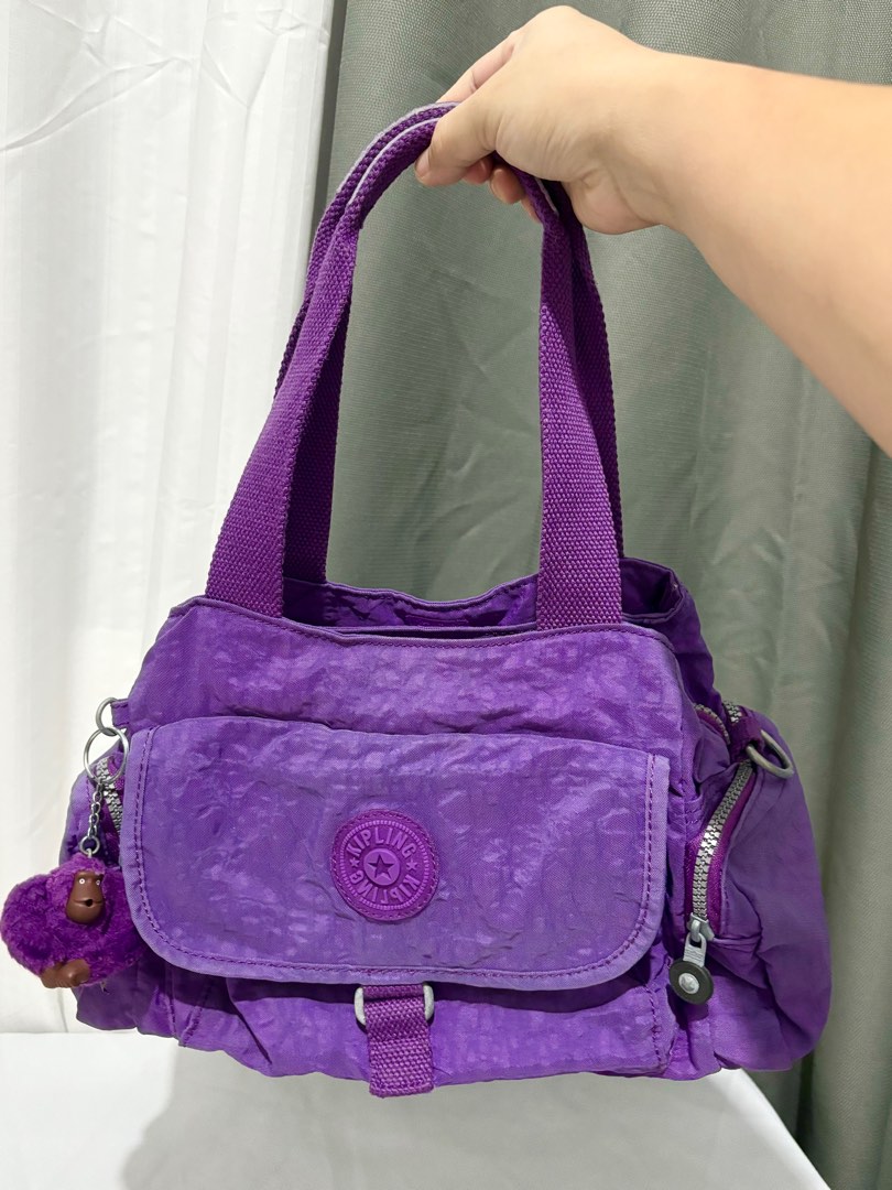 Kipling Sling Bag in Purple Grape, Women's Fashion, Bags & Wallets ...