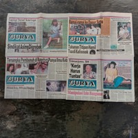 koran jadul kuno lawas Surya tahun 1980 an, Antik, Lainnya di Carousell