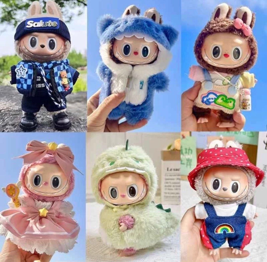 LABUBU OUTFIT & ACCESSORIES, Hobbies & Toys, Toys & Games on Carousell