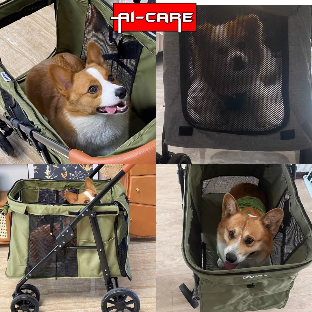 LD07M Bello Pet Stroller (Max Pet Weight 30kg) /Cat Stroller/Pet ...