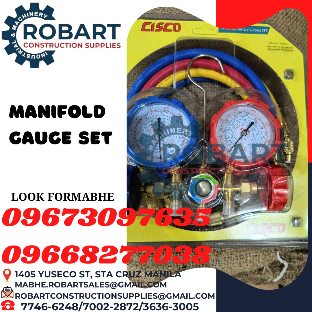 manifold gauge set, Commercial & Industrial, Construction Tools ...