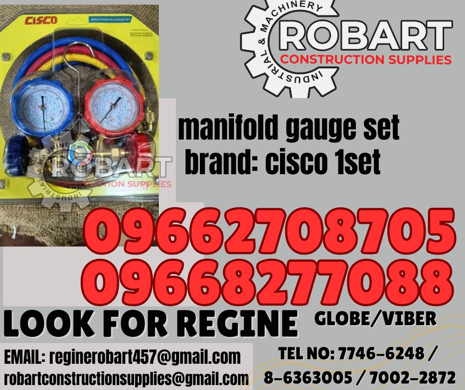 manifold gauge set brand: cisco 1set, Commercial & Industrial ...