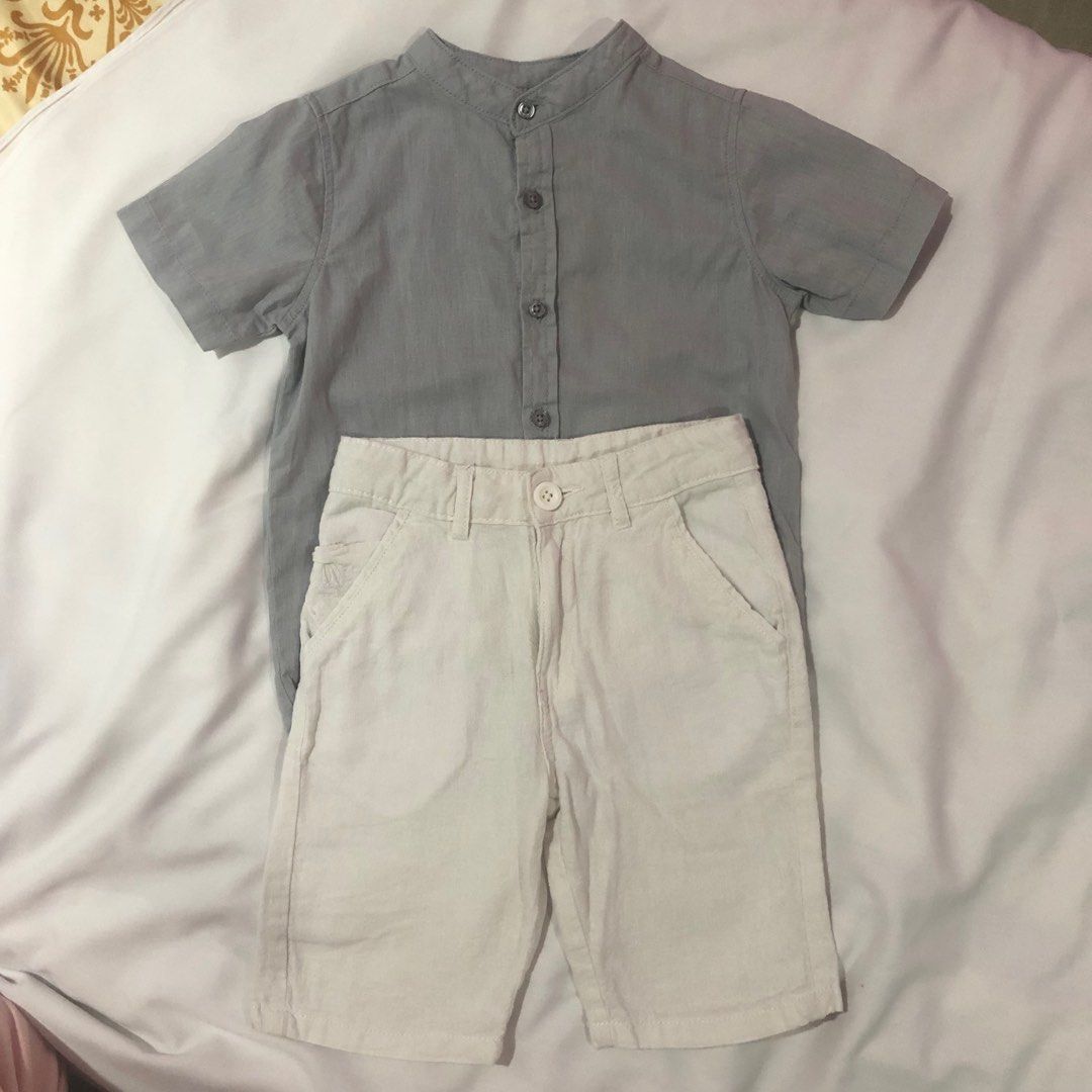 Max Fashion Boy Linen Set, Babies & Kids, Babies & Kids Fashion on ...