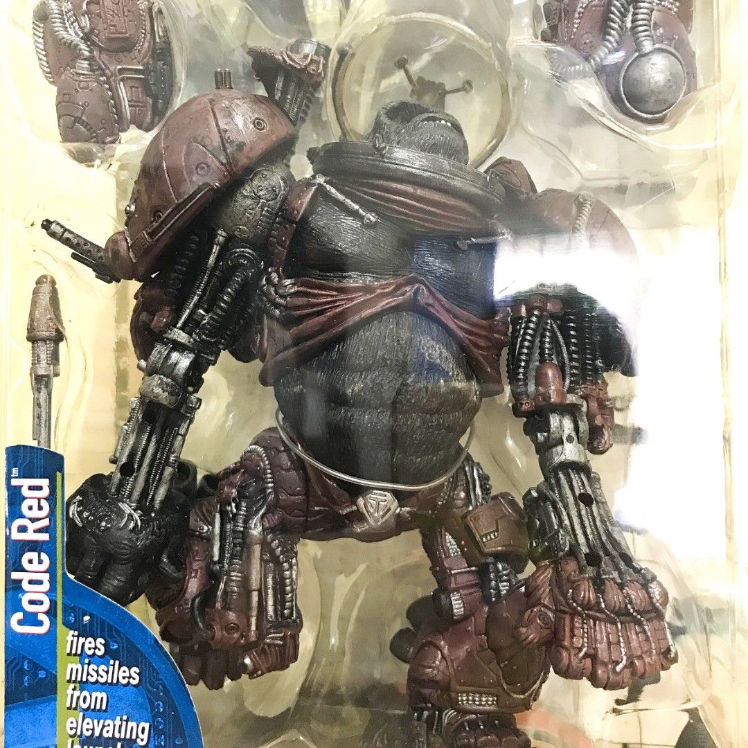 Mcfarlane Techno Spawn CODE RED MOC Mint on Card 6 inch 1/12 Action ...