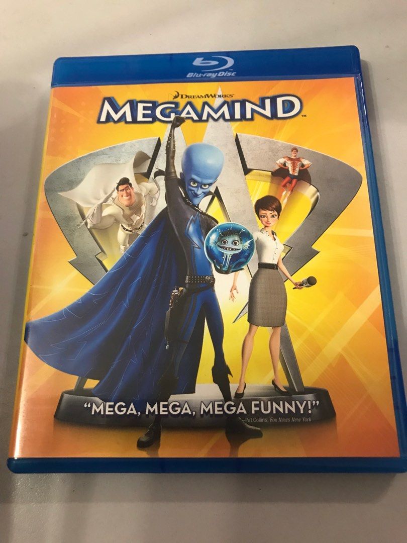 Megamind Blu-ray original, Hobbies & Toys, Music & Media, CDs & DVDs on Carousell