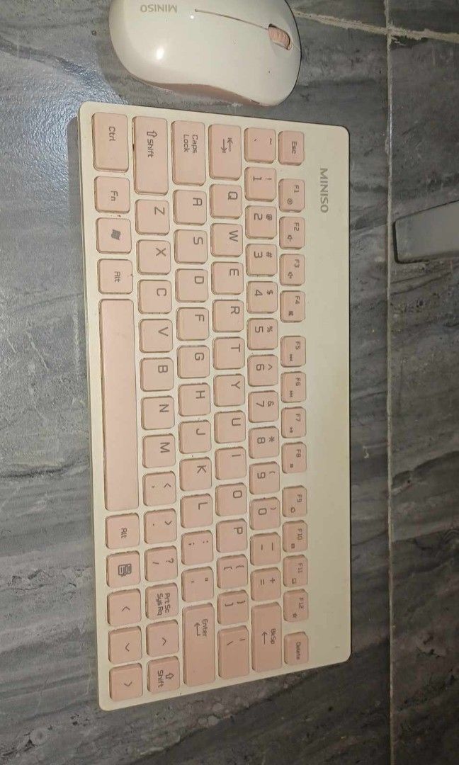 Miniso keyboard and mouse, Computers & Tech, Parts & Accessories, Computer Keyboard on Carousell