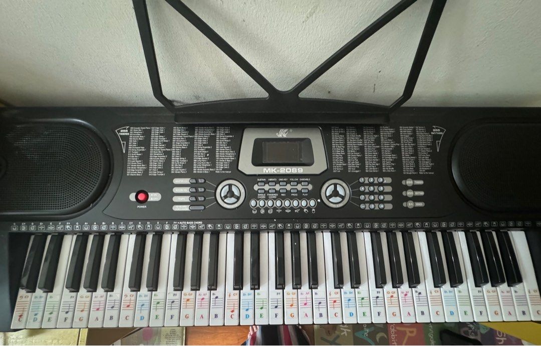 MK 2089 electronic keyboard & stand, Hobbies & Toys, Musical ...