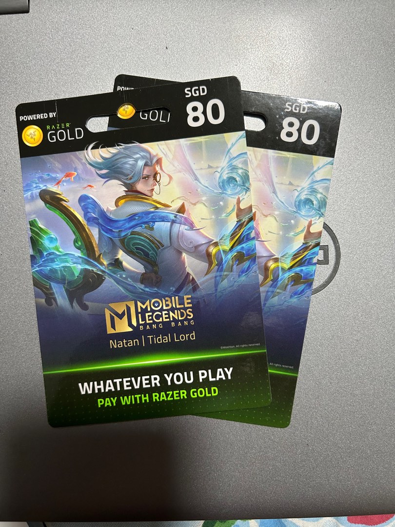 Mobile legend unused card, Brand new, Video Gaming, Gaming Accessories, Game Gift Cards ...