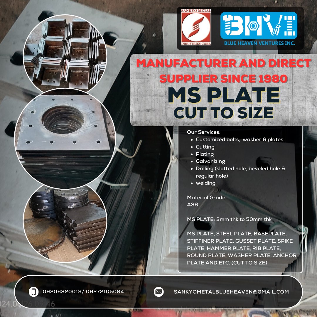 MS PLATE | BASEPLATE | STEEL PLATE | GUSSET PLATE | STIFFENER PLATE ...