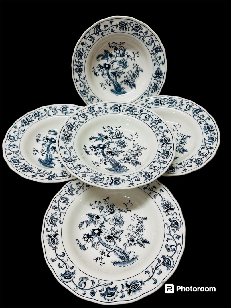 NIKKO Ming Tree Double Phoenix Deep Plates, Furniture & Home Living ...