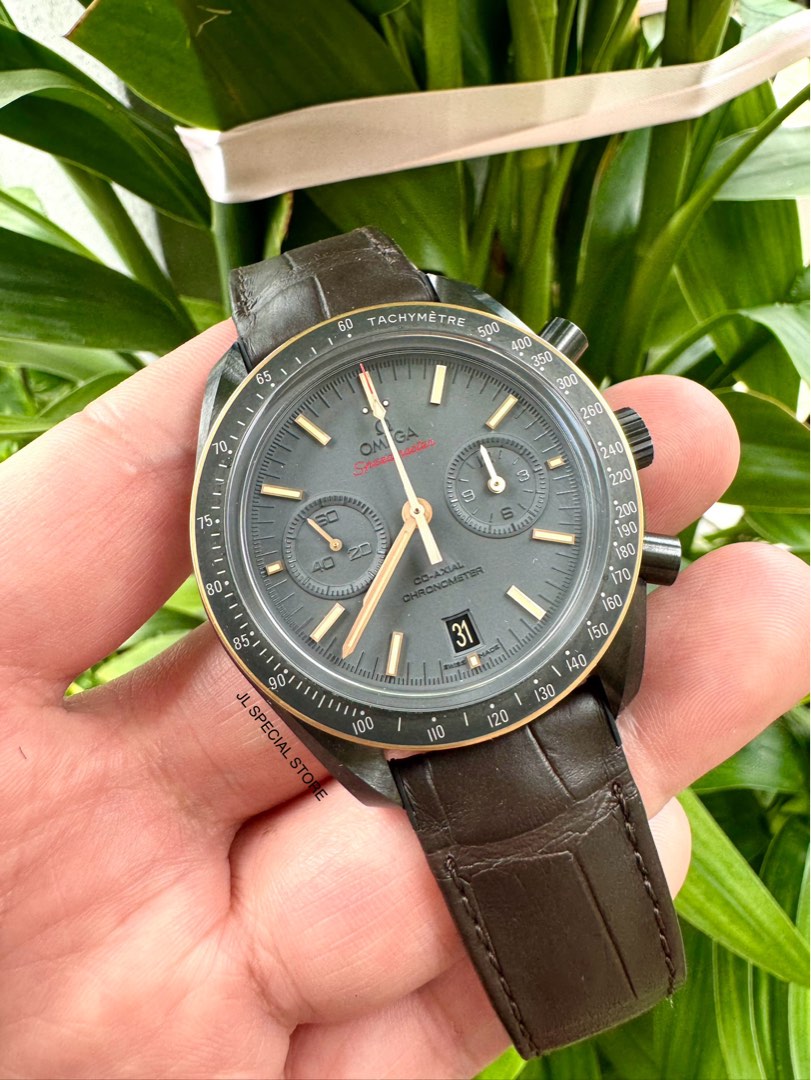 Omega Speedmaster Co-Axial Master Chronometer Chronograph “ Dark Side ...