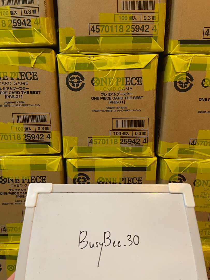 One Piece Card Game | OP case | PRB-01, Hobbies & Toys, Toys & Games on ...