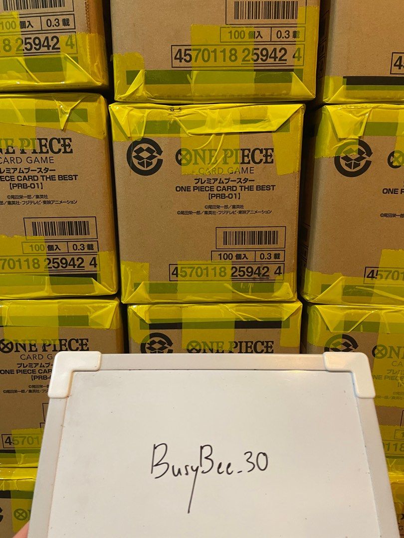 One Piece Card Game | OP case | PRB-01, Hobbies & Toys, Toys & Games on ...