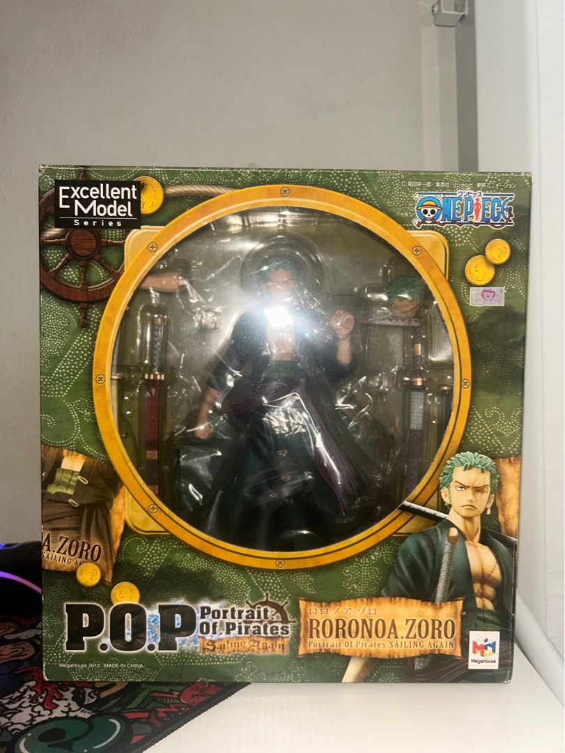 One Piece Megahouse Portrait of Pirates Sailing Again Roronoa Zoro ...