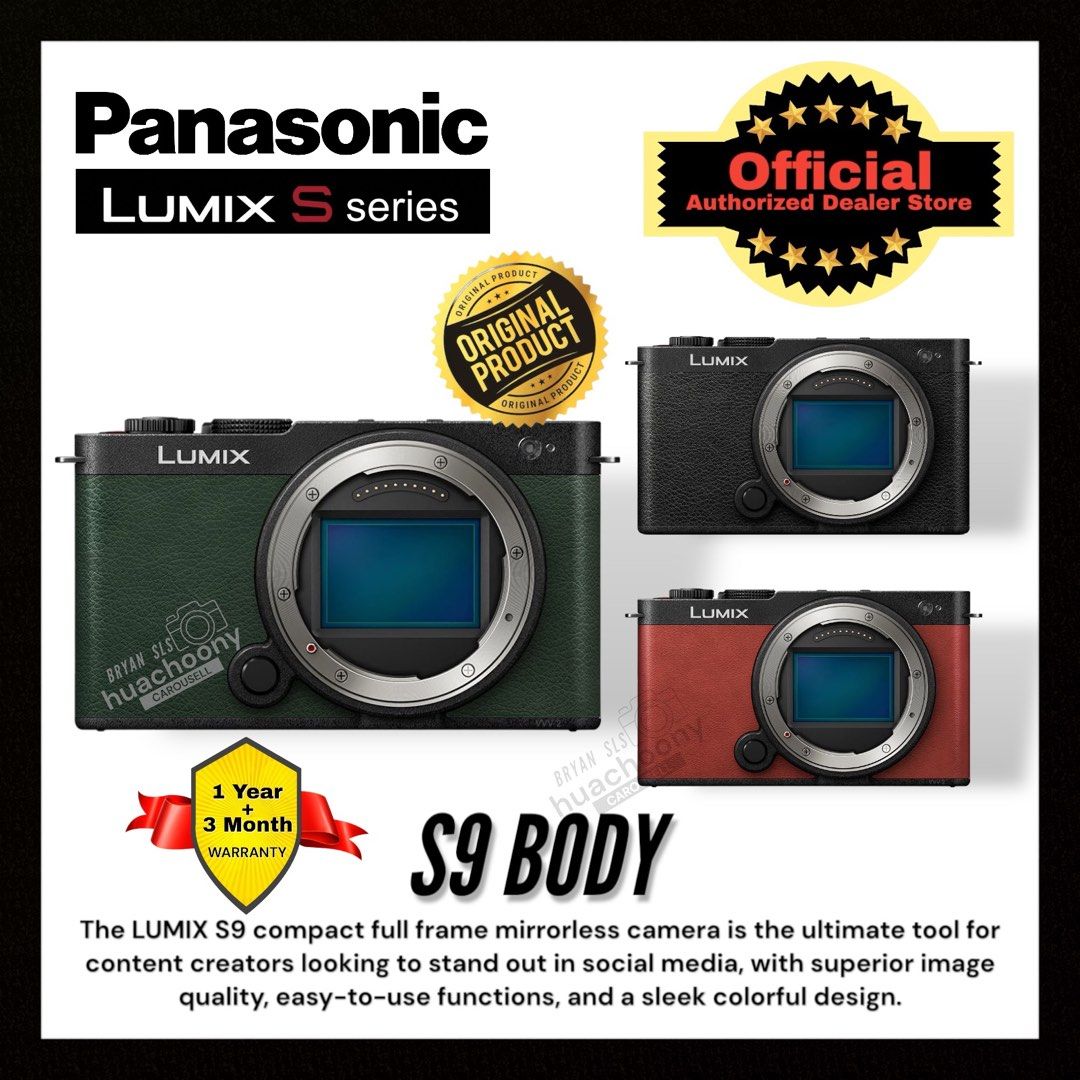Panasonic S9 BODY FULL FRAME (2024) | DC-S9, Photography, Cameras on ...