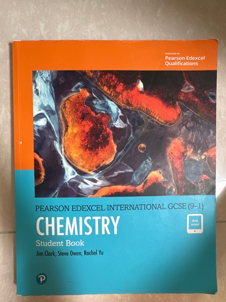 Pearson Edexcel IGCSE Chemistry, 興趣及遊戲, 書本 & 文具, 教科書 - Carousell