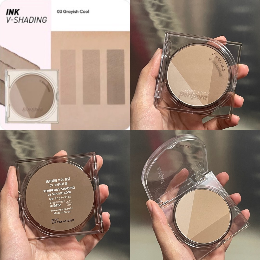 Peripera Ink V Shading in Grayish Cool, Beauty & Personal Care, Face ...