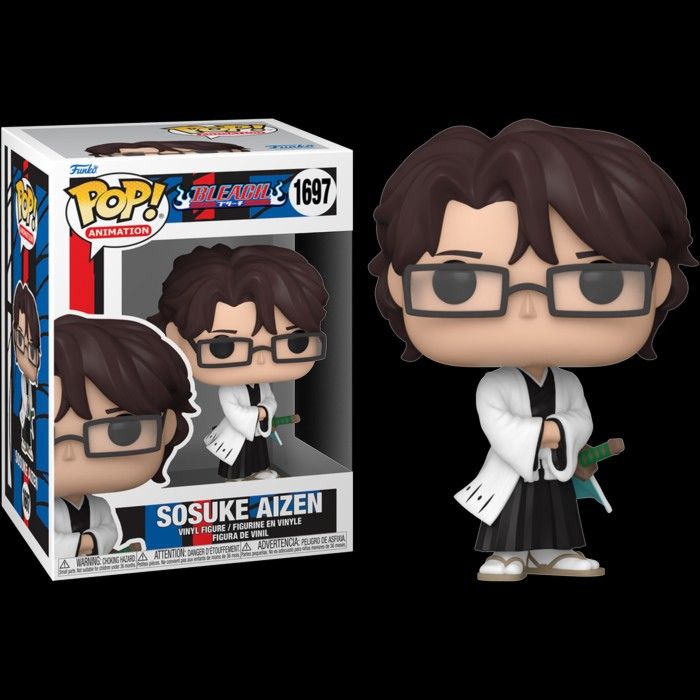 (PO) Funko Pop Bleach - Sosuke Aizen Pop! Vinyl Figure, Hobbies & Toys ...