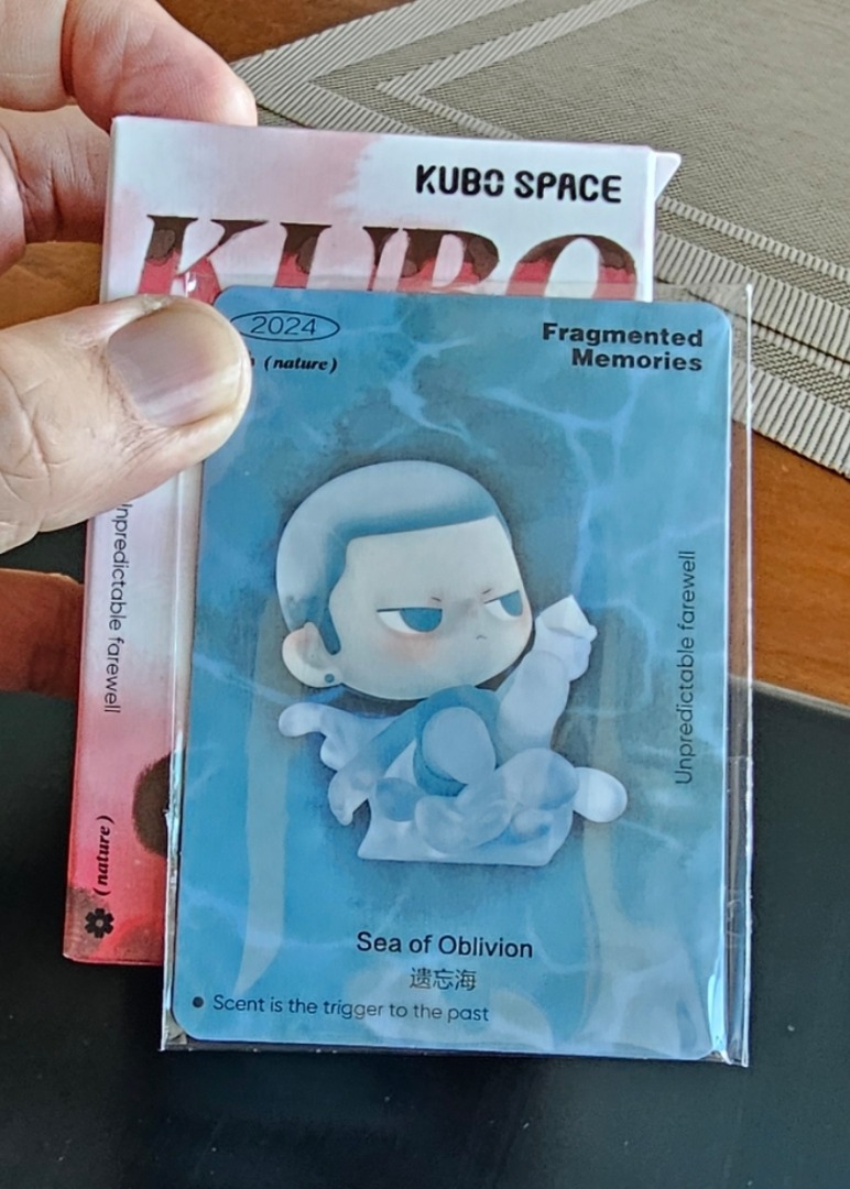 Popmart Kubo Space Breathing In, Sea of Oblivion, Hobbies & Toys, Toys ...