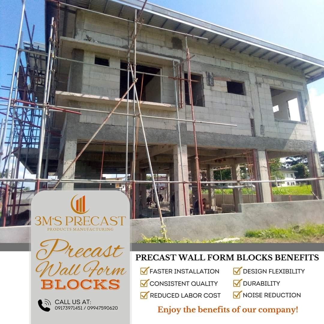 PRECAST FORM BLOCKS, Commercial & Industrial, Construction & Building ...