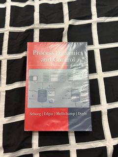 Process and Dynamics and Control Seborg 4th Edition, Hobbies & Toys ...
