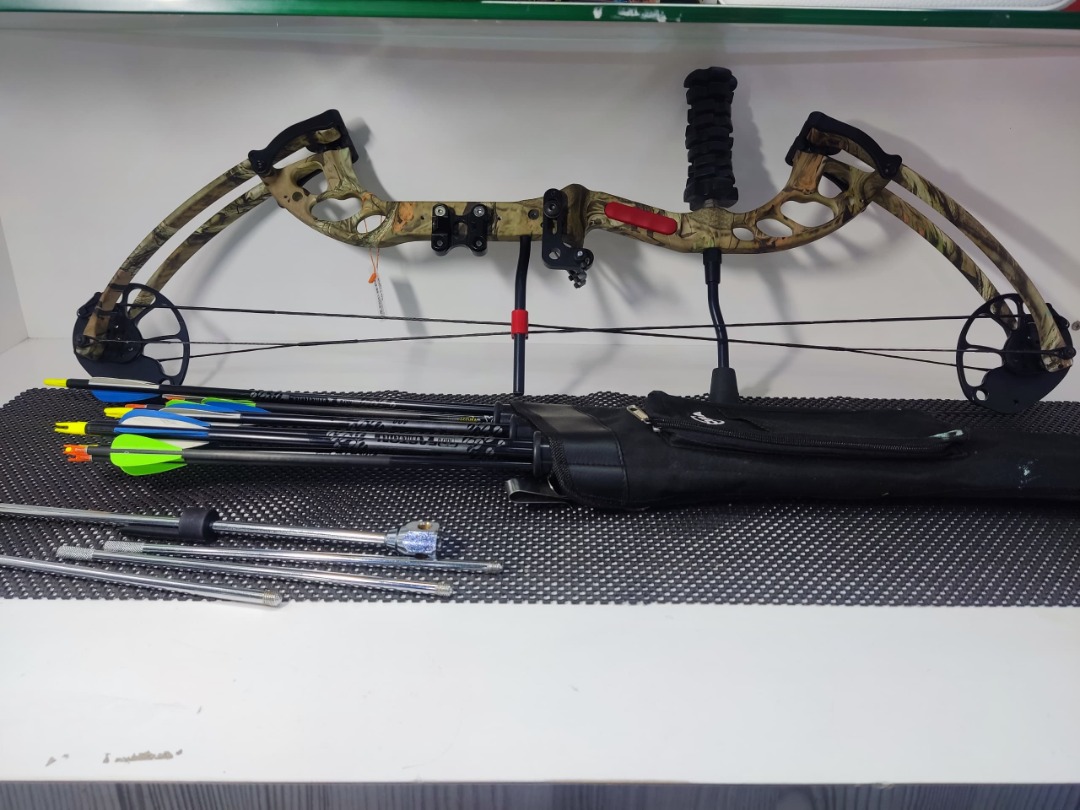 PSE FEVER VS COMPOUND BOW WITH ARROW, Sports Equipment, Sports & Games ...
