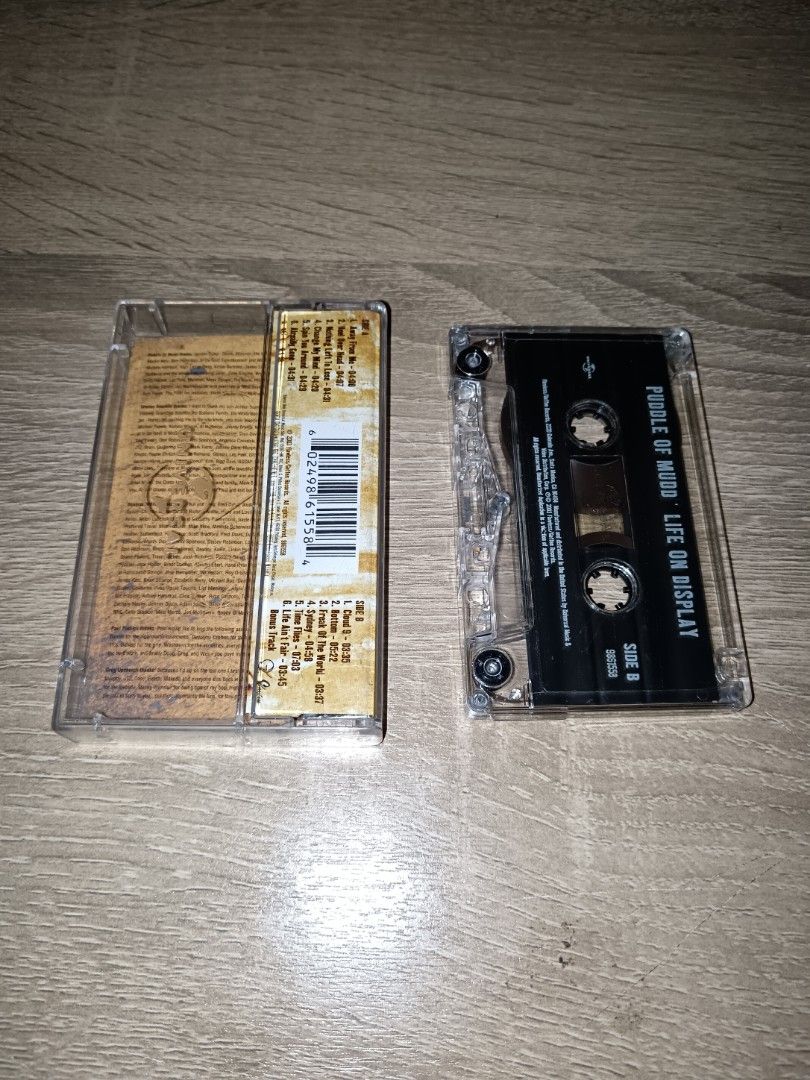 Puddle Of Mudd - Life On Display ( Kaset / Cassette / Tape), Hobbies ...