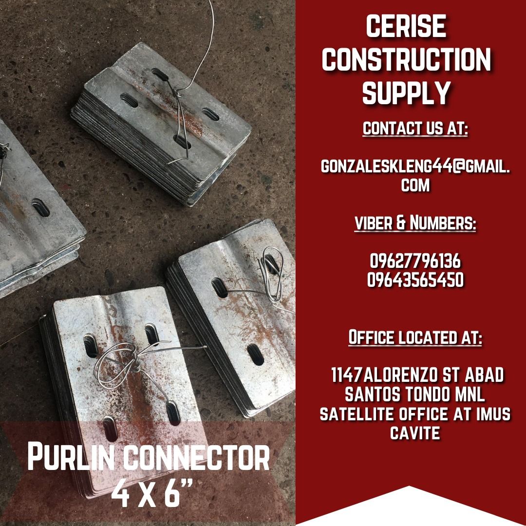 purlin connector, Commercial & Industrial, Construction Tools ...