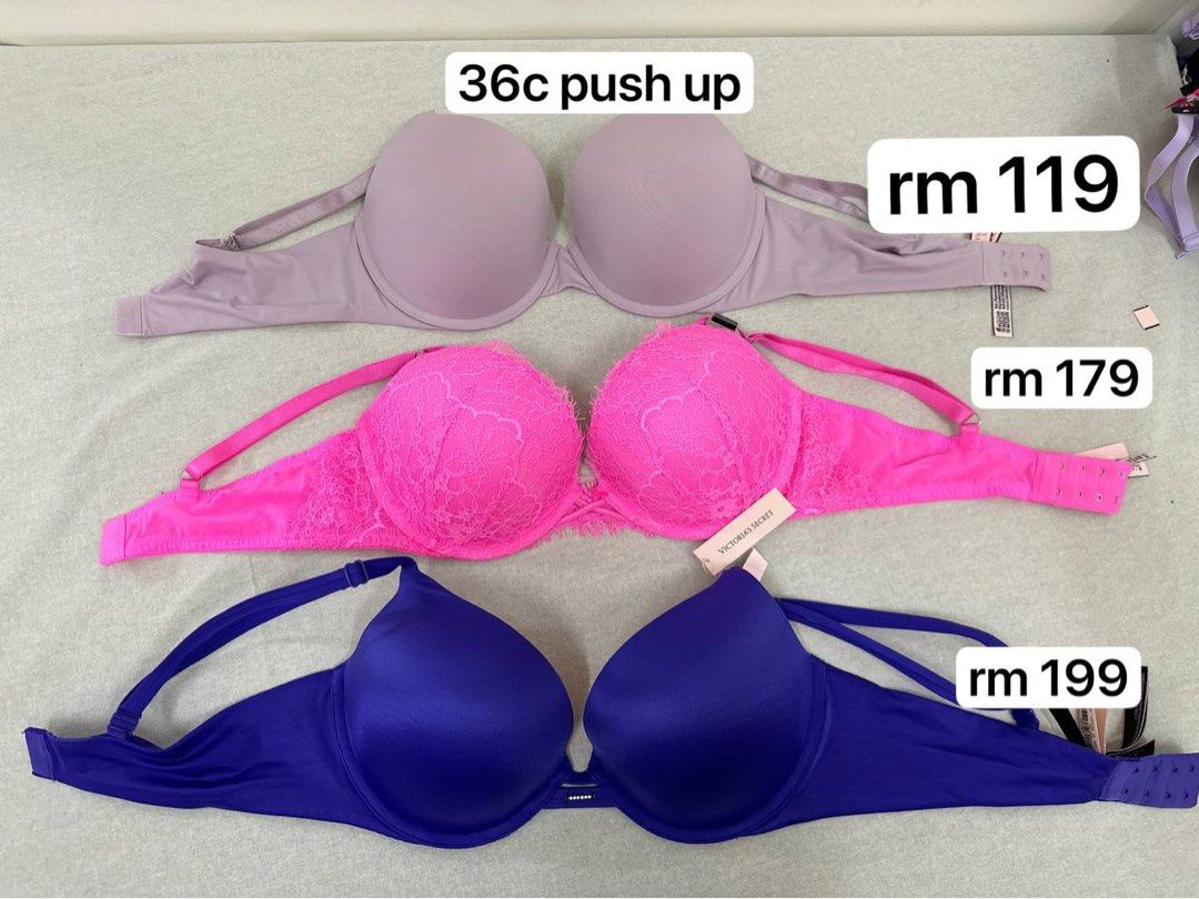 READY STOCK NEW WITH TAG VICTORIA SECRET IN 34D and 36C, Women's ...