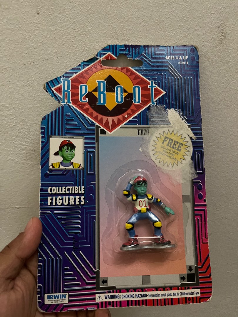 Reboot Enzo Action Figure 1995, Hobbies & Toys, Toys & Games on Carousell